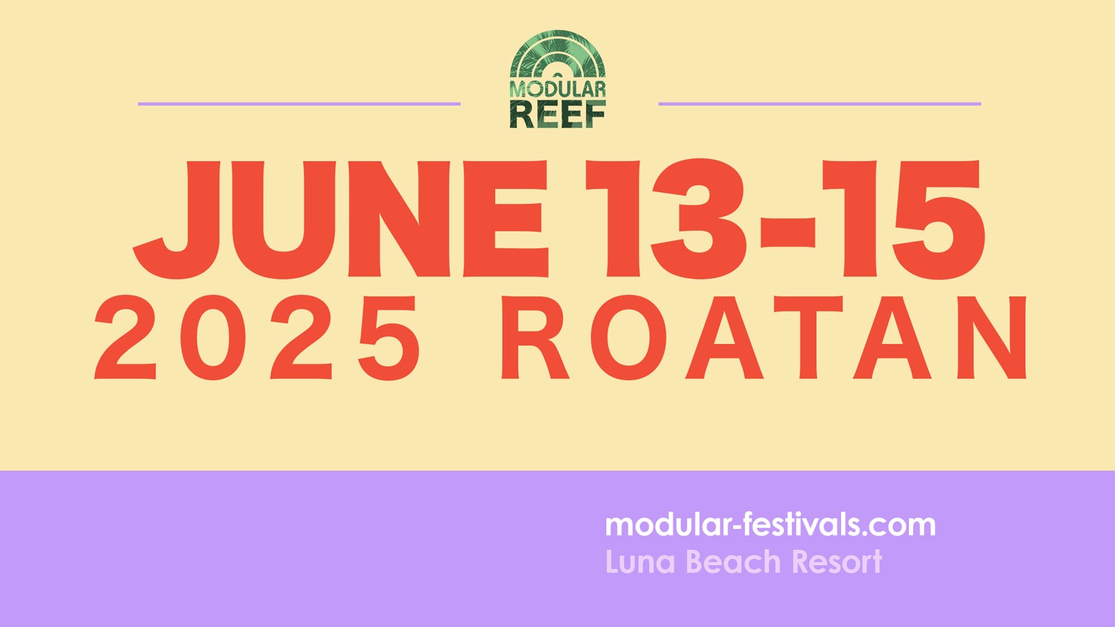 REEF 2025 - Modular Festivals